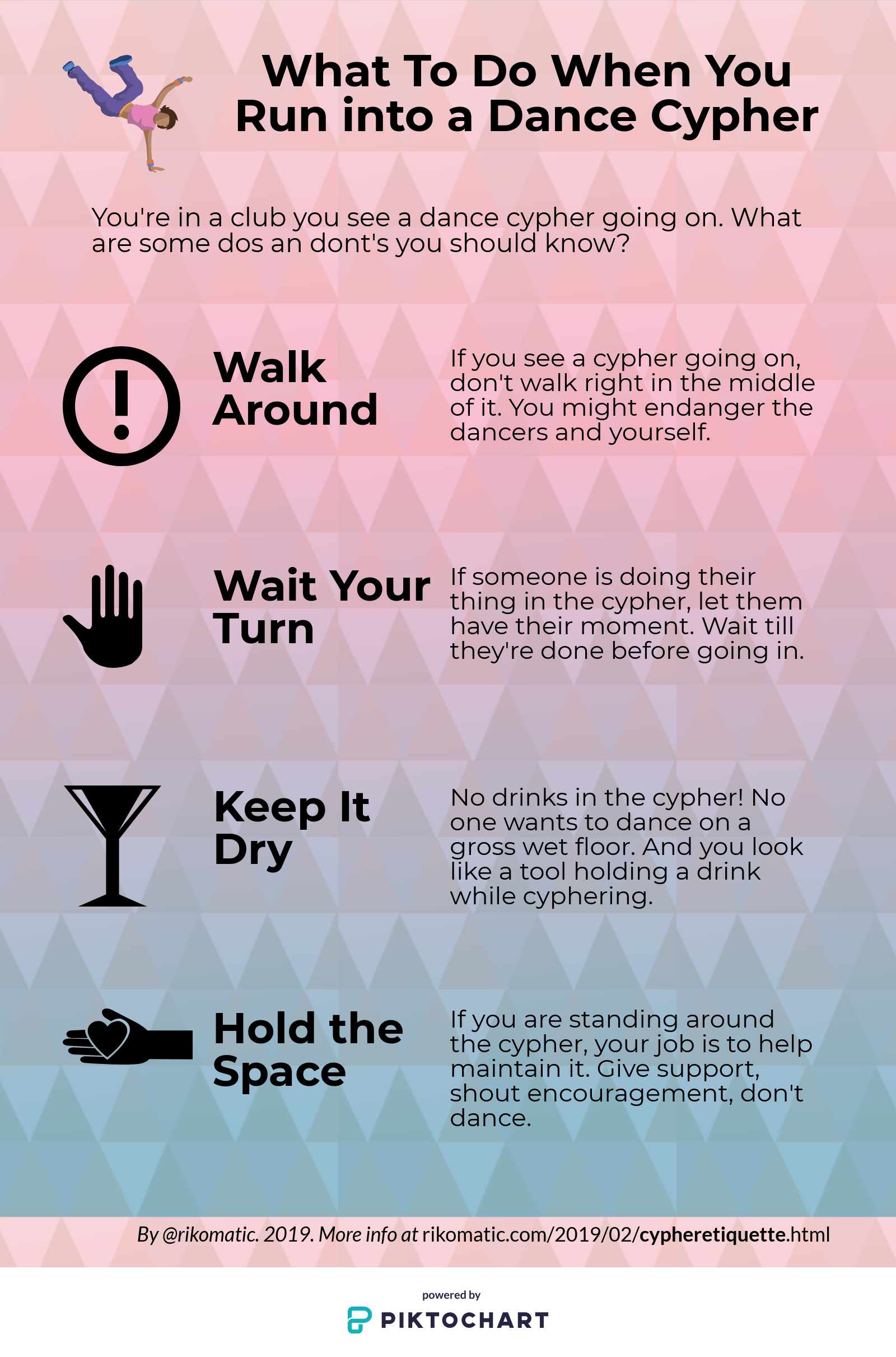 Dos and Don’ts When You Encounter a Dance Cypher – Rikomatic